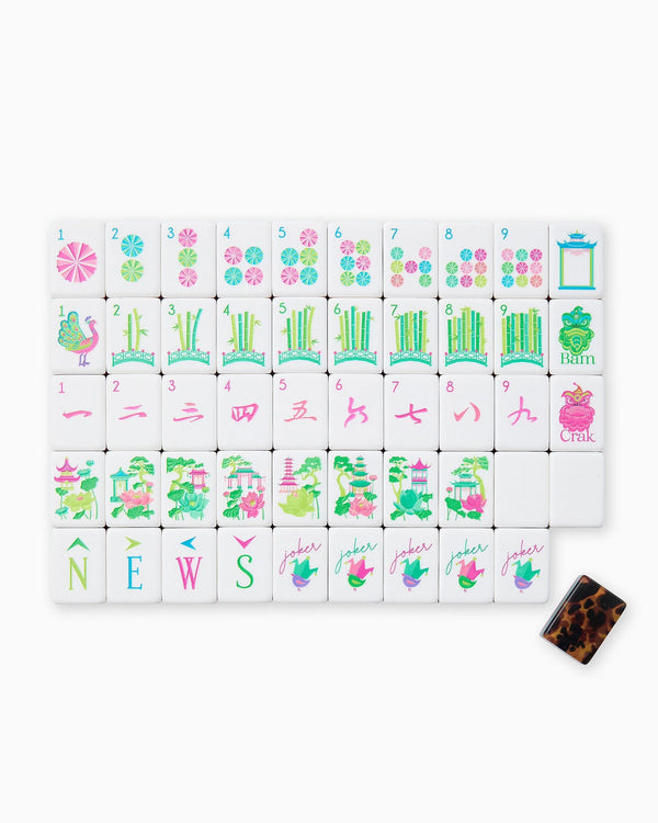 Glow Wild Mahjong Tiles - Glamfetti