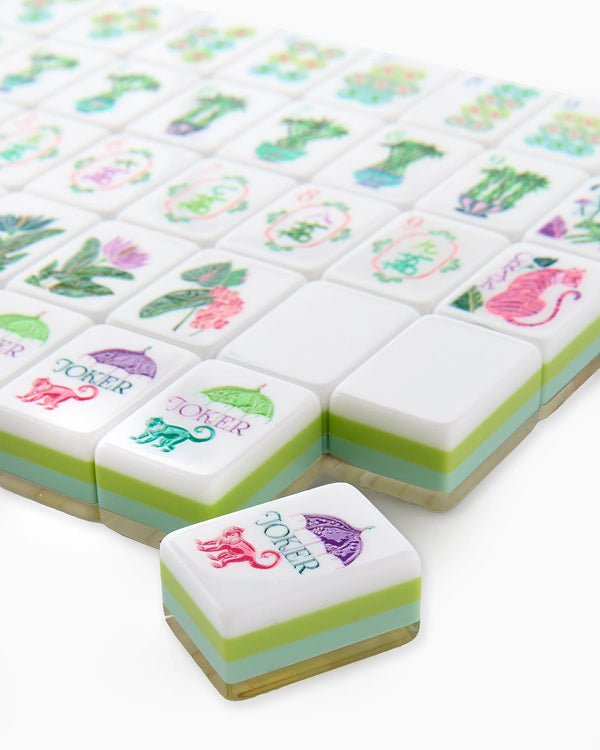 Palm Royal Mahjong Tiles - Glamfetti