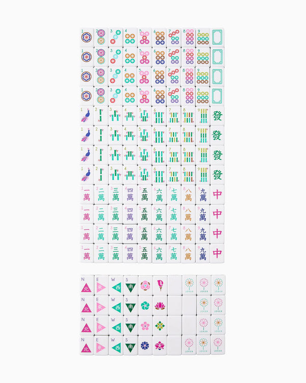 La Fete Mahjong Tiles - Glamfetti