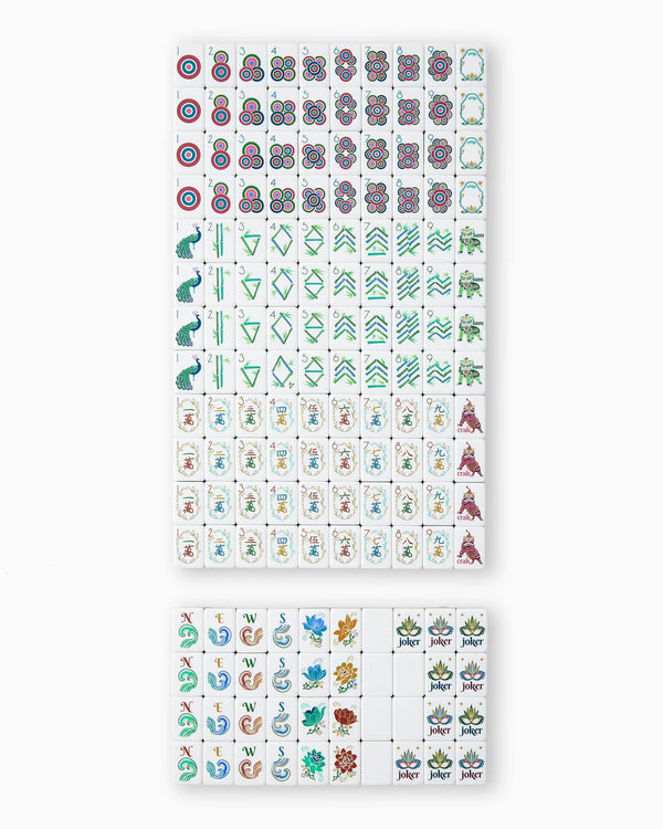 Sierra Mahjong Tiles - Glamfetti
