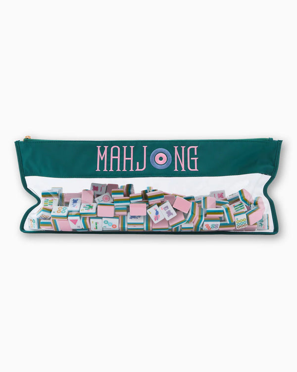Teal Mahjong Bag - Glamfetti