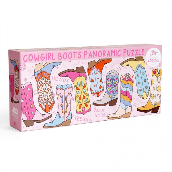 Cowgirl Boots Puzzle - Glamfetti