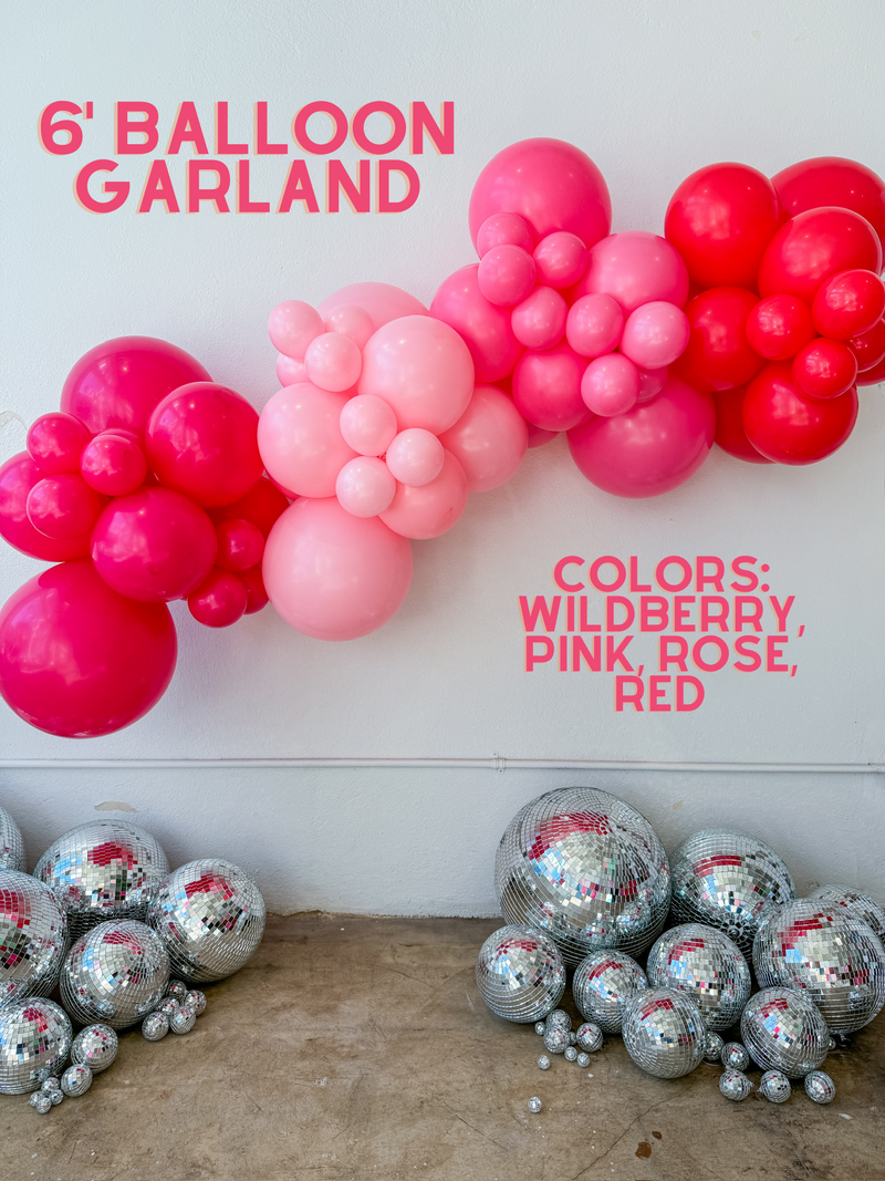 Custom Colors DIY Balloon Garland Kit - Glamfetti