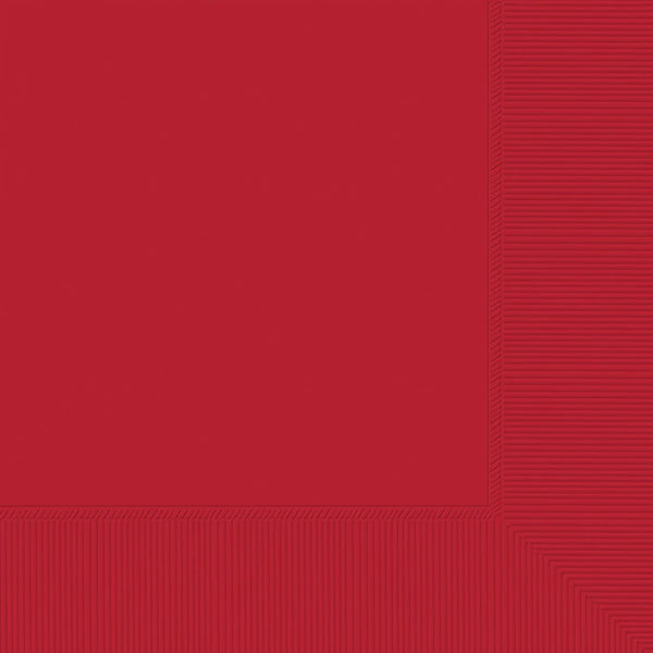 Red Bev Napkins | 40ct - Glamfetti