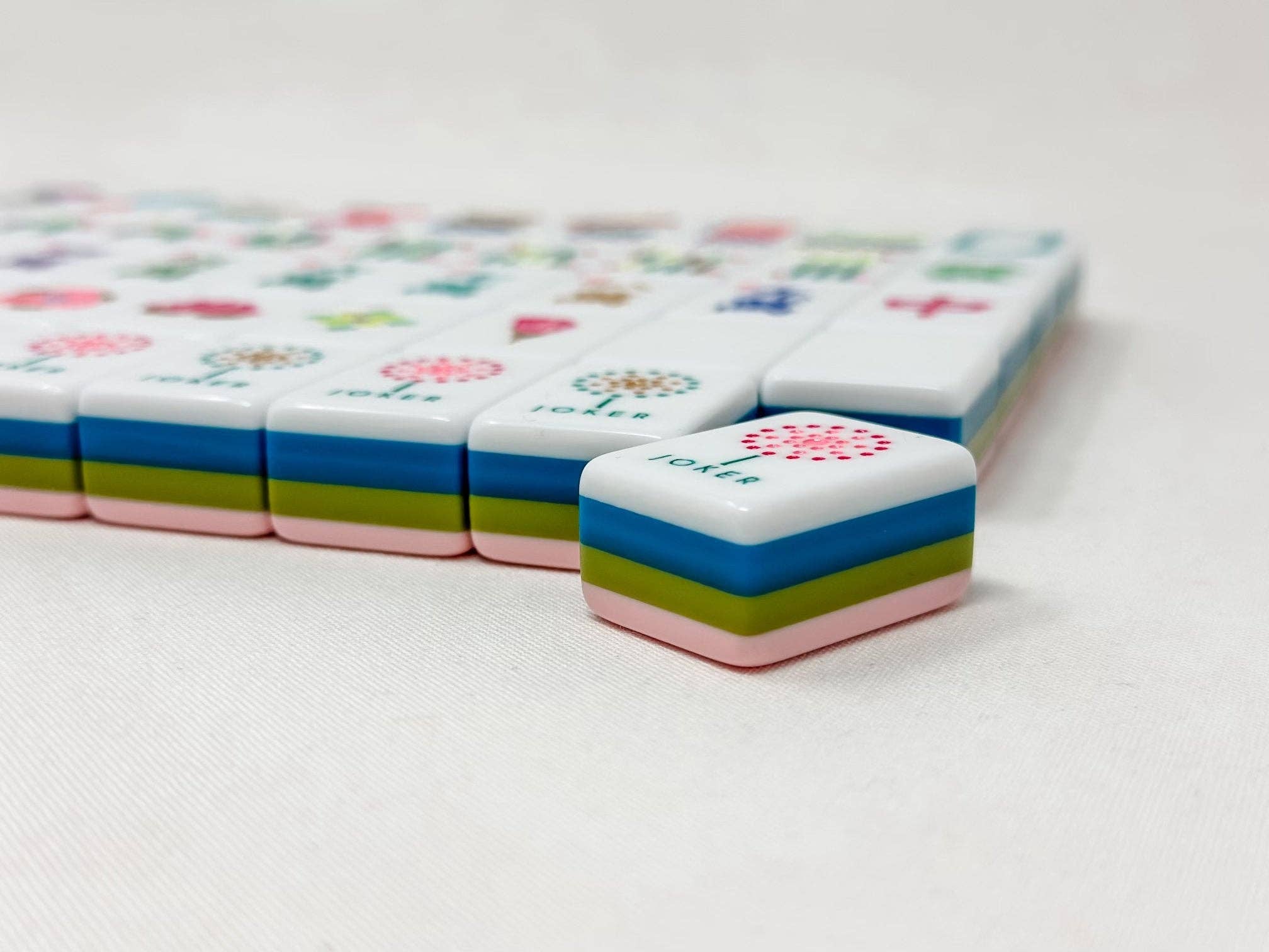 La Fete Mahjong Tiles - Glamfetti