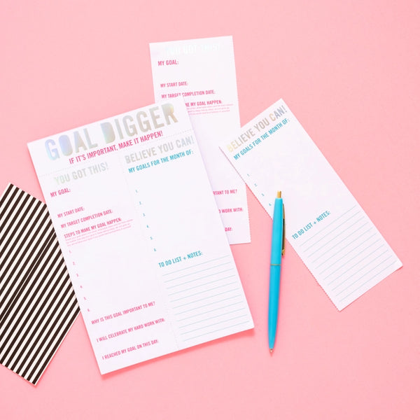 Goal Digger Notepad - Glamfetti