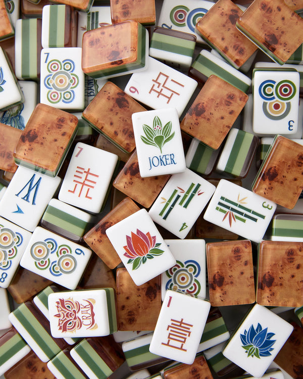 Heritage Mahjong Tiles - Glamfetti