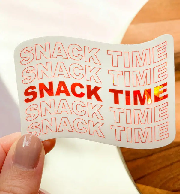 Snack Time Sticker - Glamfetti