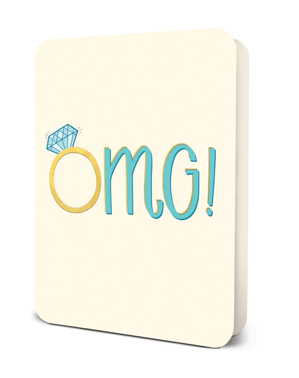 OMG Ring Card - Glamfetti
