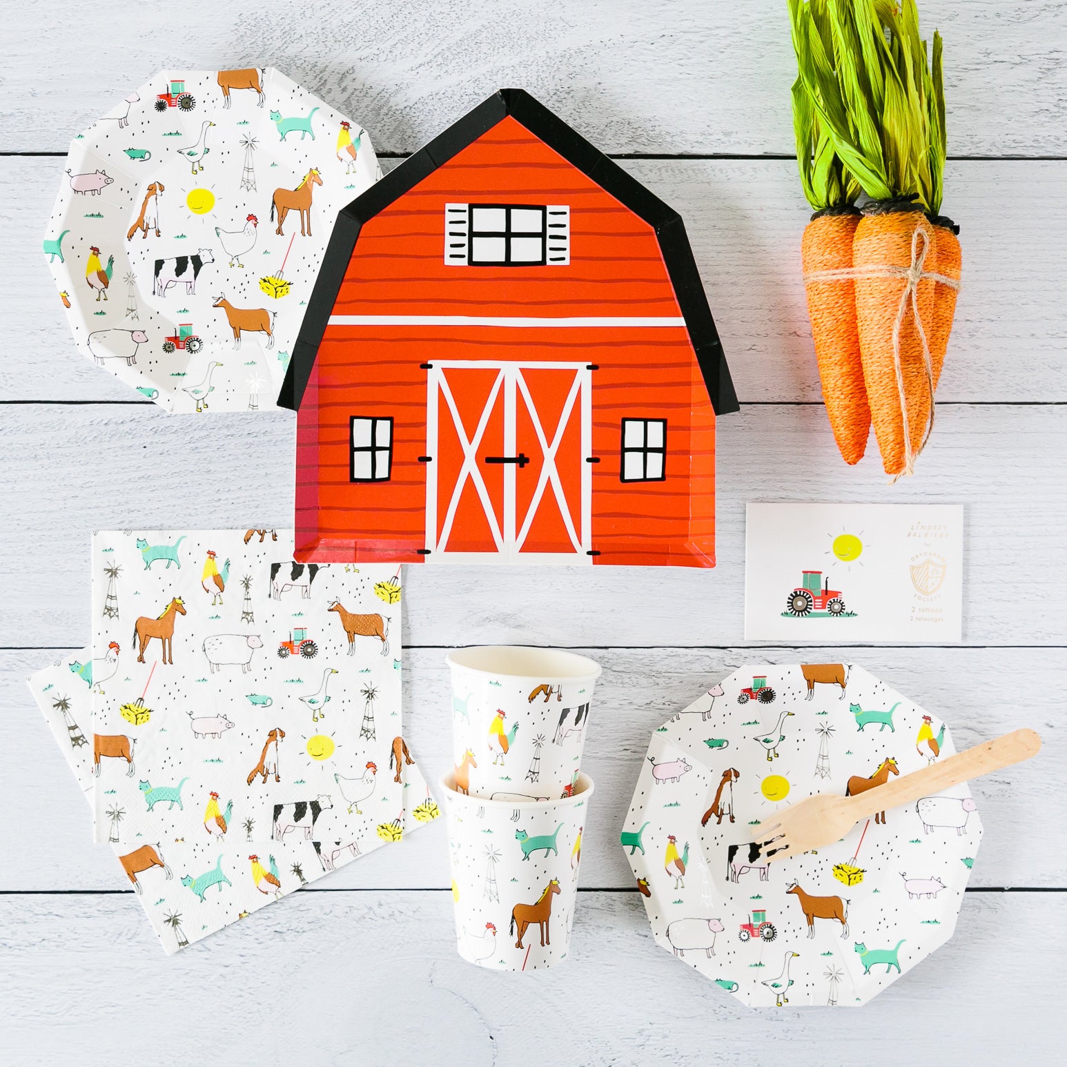 Farm Large Plates - Glamfetti