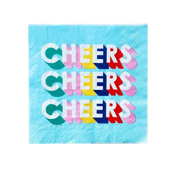 Cheers Napkins - Glamfetti